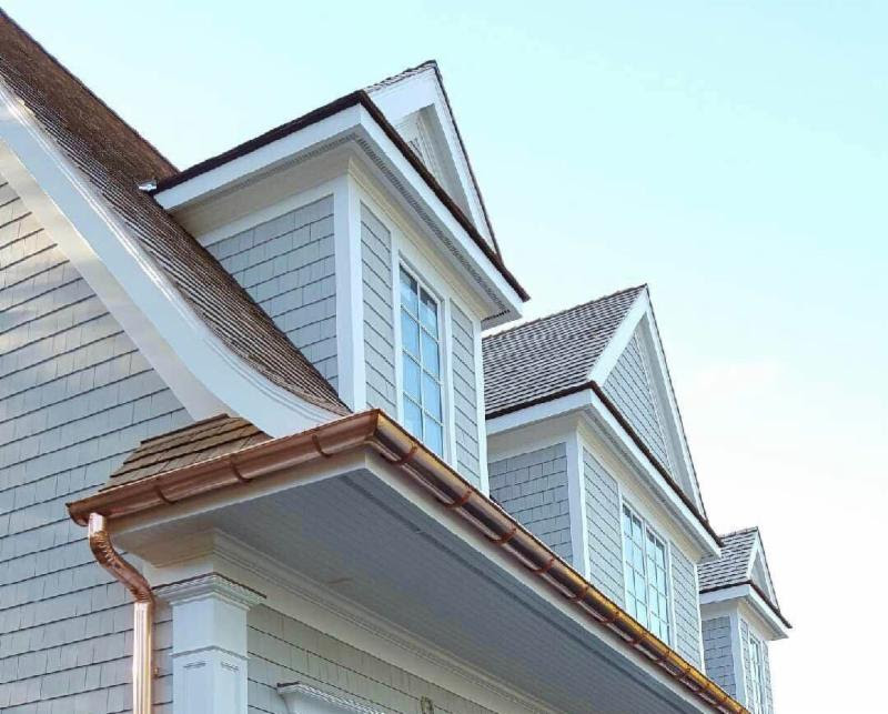 'Oversized' Gutters Specialty Gutters: Oversized Gutters & Colors