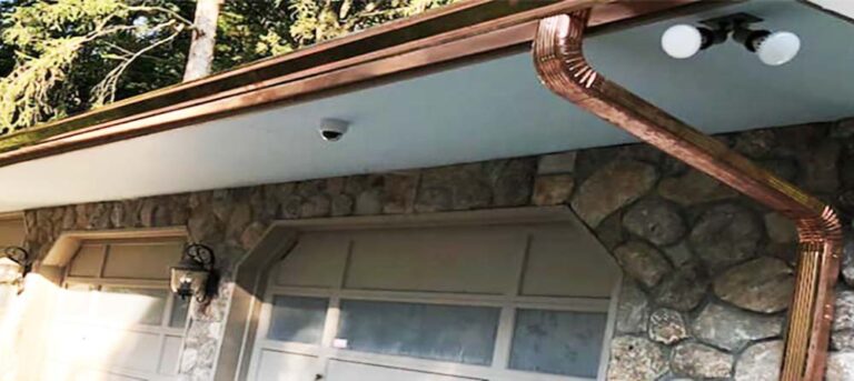 Copper Gutters are a Timeless Choice for Westchester Home