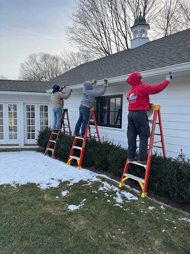 Gutter Washing Westchester County NY - George's Seamless Gutters